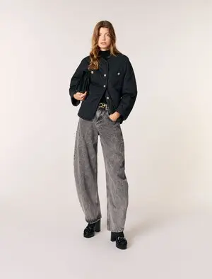 Maje Reversible Quilted Coat