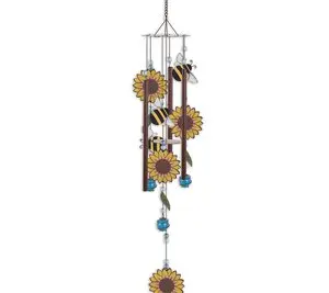 SUNSET VISTA DESIGNS Wind Chimes With Bees Or L Adybugs - One-color