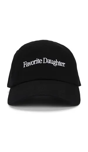 FAVORITE DAUGHTER Classic Logo Baseball Cap - Black