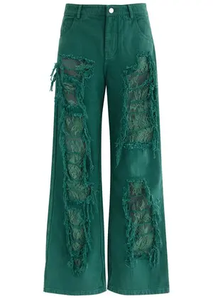 Christopher Esber Wide Leg Jeans For Women