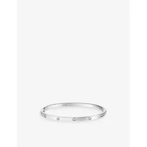 CARTIER Love Diamond Bracelet - White Gold