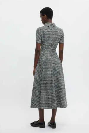 EMILIA WICKSTEAD Jody Boucle Tweed Midi Dress