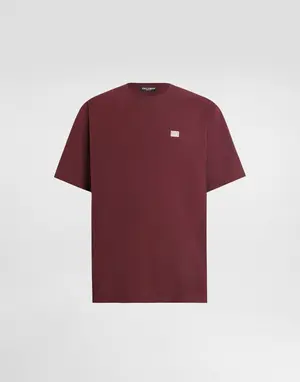 Dolce & Gabbana Cotton T-shirt With Tag Bordeaux
