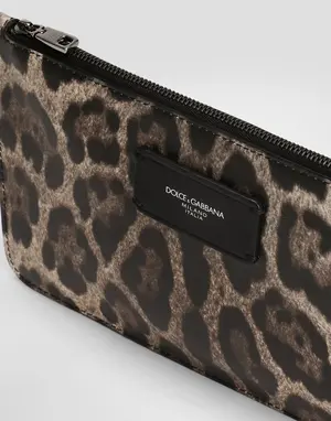 Dolce & Gabbana Leopard Toiletry Bag - Print