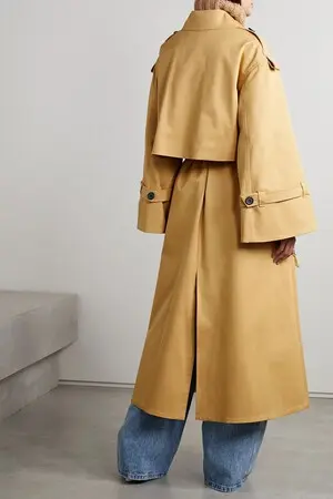 BY MALENE BIRGER Alanis Oversized Trench Coat - Sand