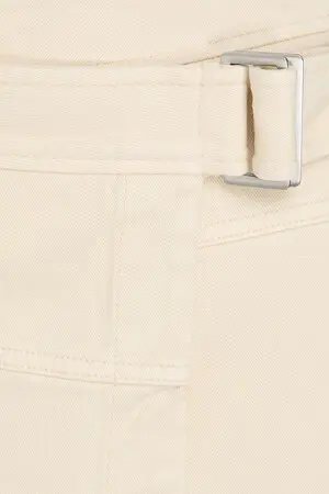 3.1 Phillip Lim Denim Wrap Skirt - Ecru