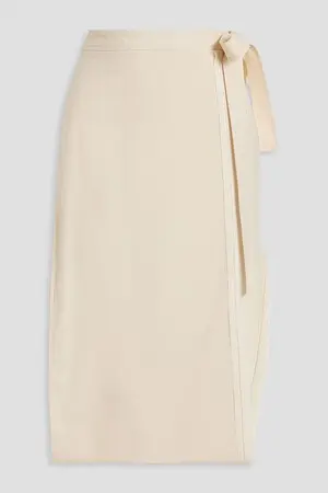 Cream Wrap Skirts