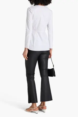 BY MALENE BIRGER Leather Flared Pants