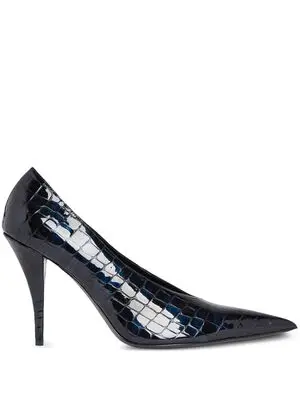 Retrofete 75mm Maureen Pumps - Blue