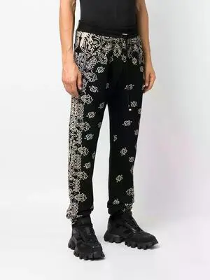 Amiri Bandana Track Pants - Black