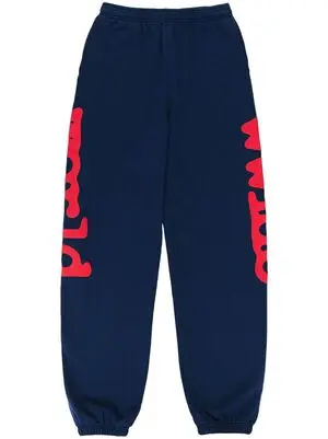 SP5DER Beluga Track Pants - Blue