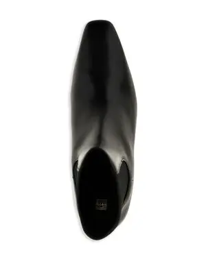 TOTEME 50mm Leather Boots - Black