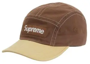 Supreme Twill Camp Cap - Brown