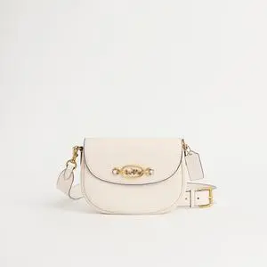 COACH® Harley Crossbody Bag - Brass/chalk