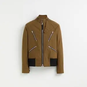 COACH Restored Zip Barracuda Mac Coat