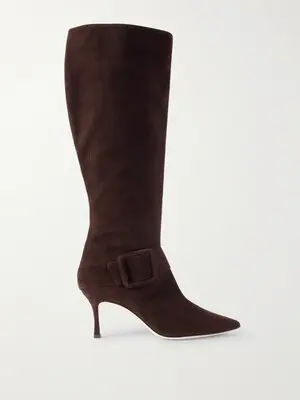 Manolo Blahnik Buckled Boots For Women