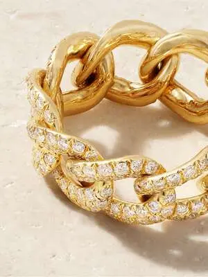 Shay Essential Link 18-karat Diamond Ring