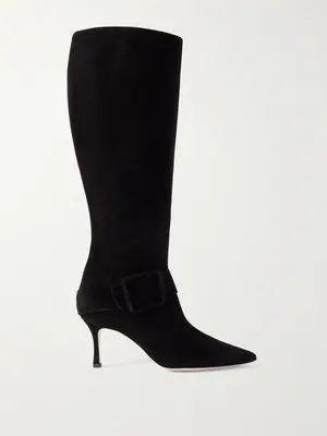 Manolo Blahnik Buckled Boots For Women