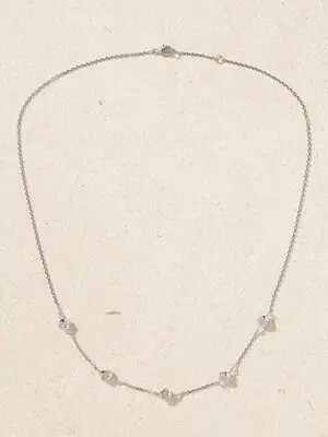 L’ATELIER NAWBAR The 5 Dots Diamond Necklace - Silver