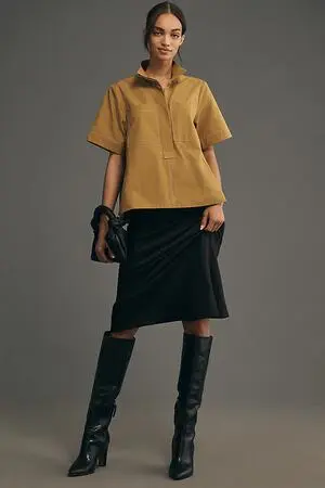 Maeve Popover Cotton Top