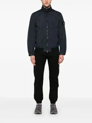 Stone Island Compass-badge Cargo Trousers - Black