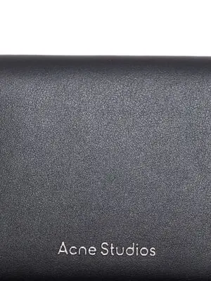 Acne Studios Leather Card Holder - Black