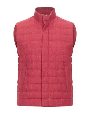 Herno Button Detailed Vests For Men