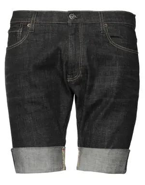 Woolrich Denim Shorts With Cuffed Hems