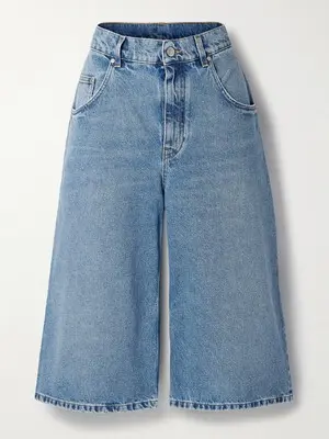 Stella McCartney Organic Denim Shorts - Blue