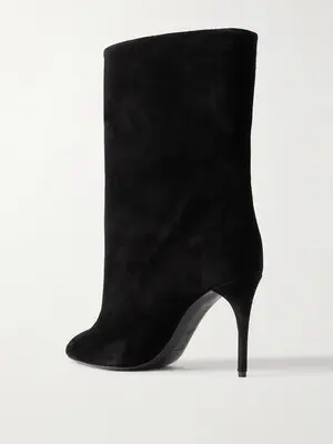 Alaïa Suede Ankle Boots