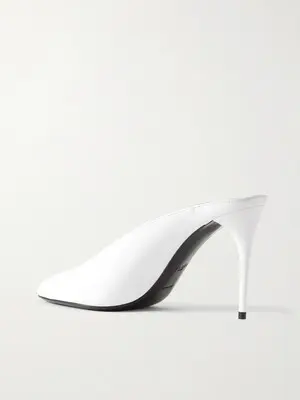Alaïa 60 Patent-leather Pumps - White