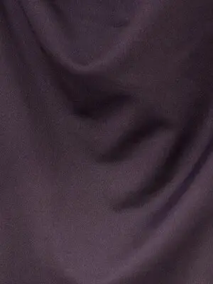 Victoria Beckham Tie-detailed Gathered Cut-out Gown