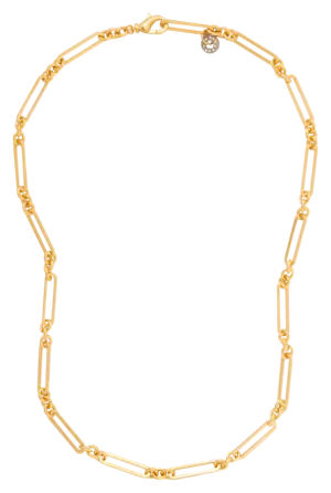 MAISON MAYLE MAISON MAYLE Long Links Gold-plated Necklace