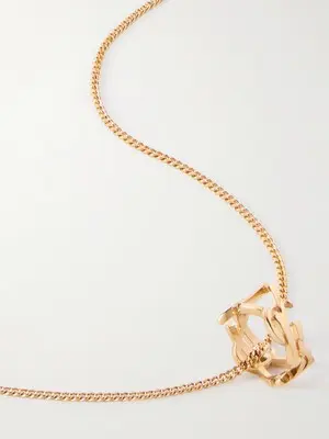 Saint Laurent Tone Necklace - Gold