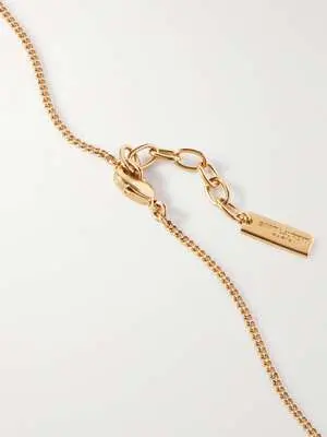 Saint Laurent Tone Necklace - Gold
