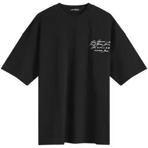 COLE BUXTON Script T-shirt - Black