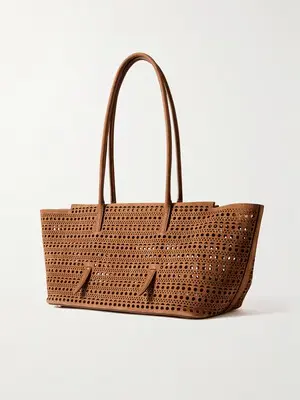 Alaïa Neo Mina Tote - Brown