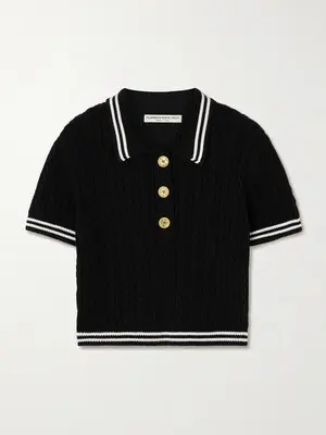 Alessandra Rich Frill Tops