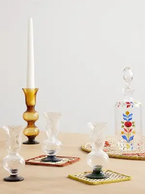 La DoubleJ Sippers Set Of Four Mini Murano Glasses - Multi