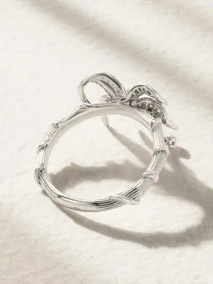 Yvonne Léon Paradise Island 18-karat White Gold And Diamond Ring