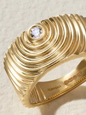 ALMASIKA Universum 18-karat Diamond Ring