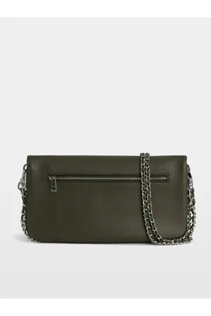 Zadig&Voltaire Rock Grained Leather Clutch