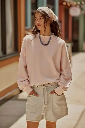 Free People Drop Shoulder Sweatshirts Hoodies For Women