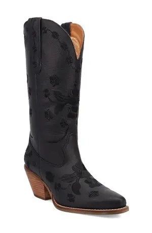 DINGO Love Bug Western Boots - Black