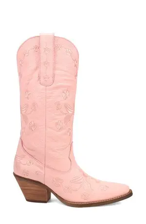 DINGO Love Bug Western Boots - Pink