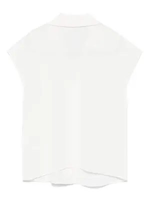 Patrizia Pepe Cufflink-detail Blouse