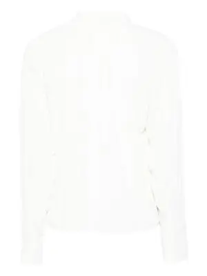 Patrizia Pepe Cufflink-detail Blouse