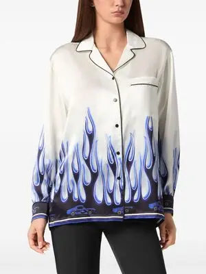 Philipp Plein Flame Shirt