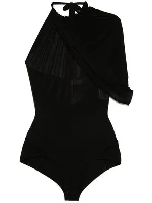 Magda Butrym Cape-effect Halterneck Bodysuit