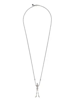 VIVIENNE WESTWOOD Skeleton Pendant Necklace - Silver